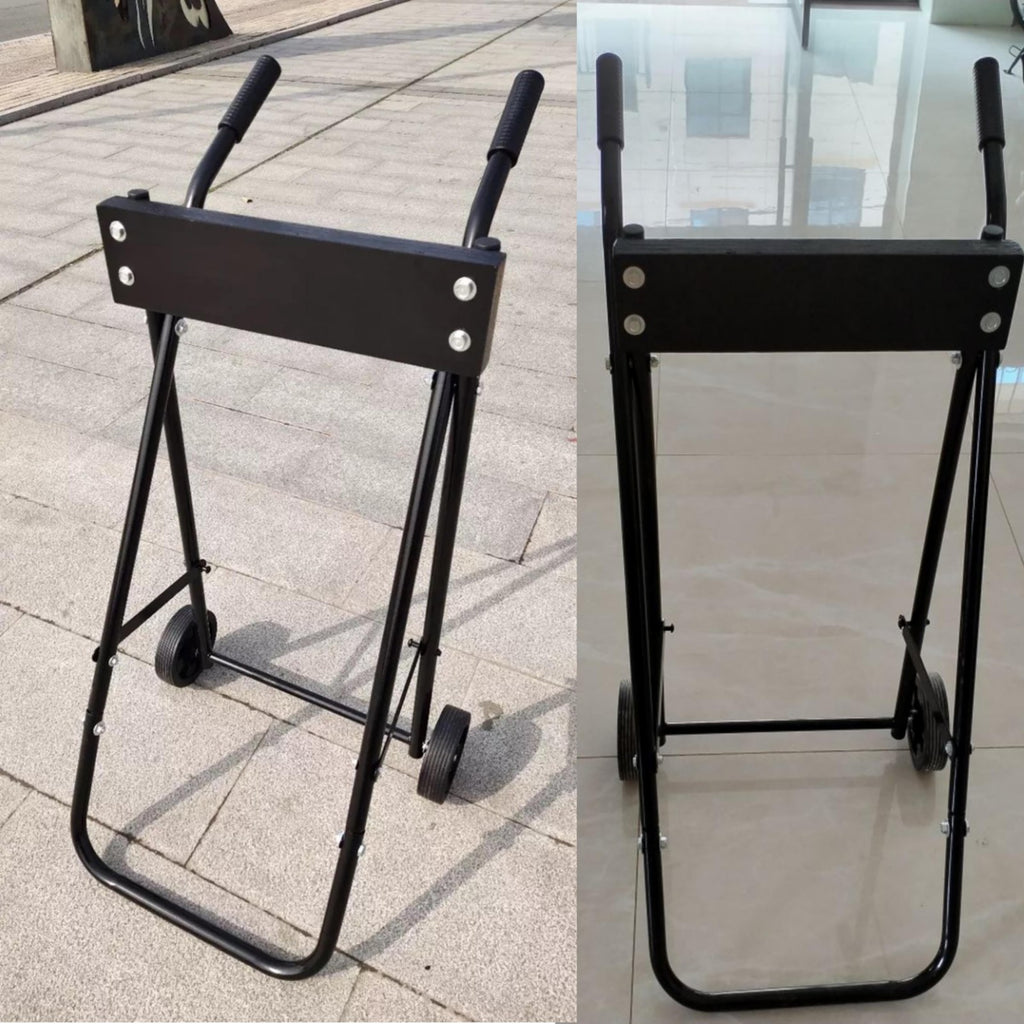 Outboard Boat Motor Stand Carrier Cart Engine Stand Multi Purpose Easy ...