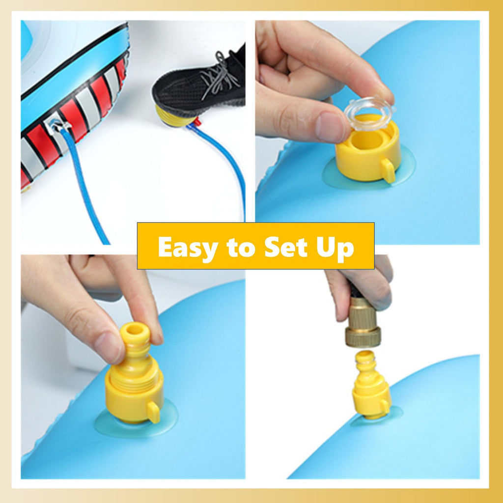 Inflatable Sprinkler Pool Online | Inflatable Splash Pad – Jack's Aqua ...